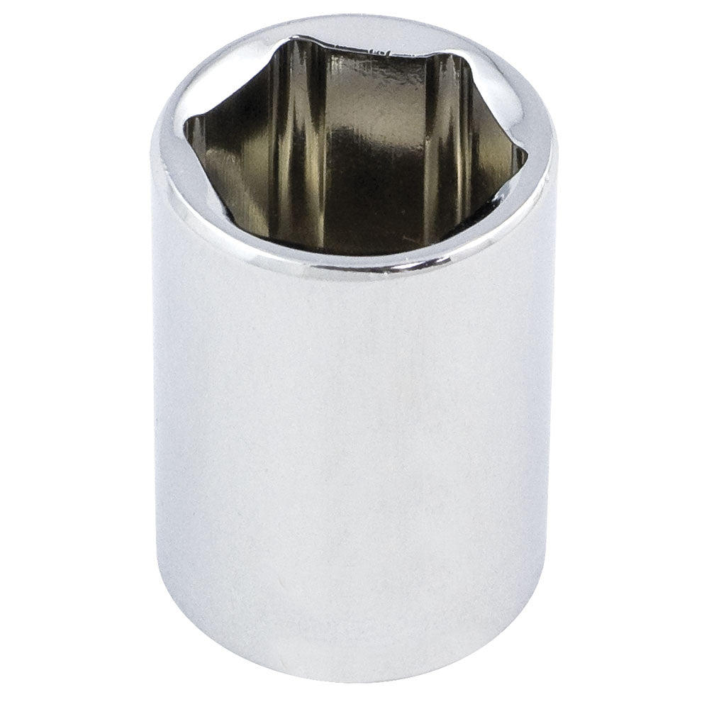 Jet 670110 1/4" DR x 5/16" 6 Point Regular Chrome Socket | LF ...